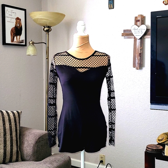 Fashion Nova | Pants & Jumpsuits | Fashion Nova Sexy Sheer Mesh Romper ...